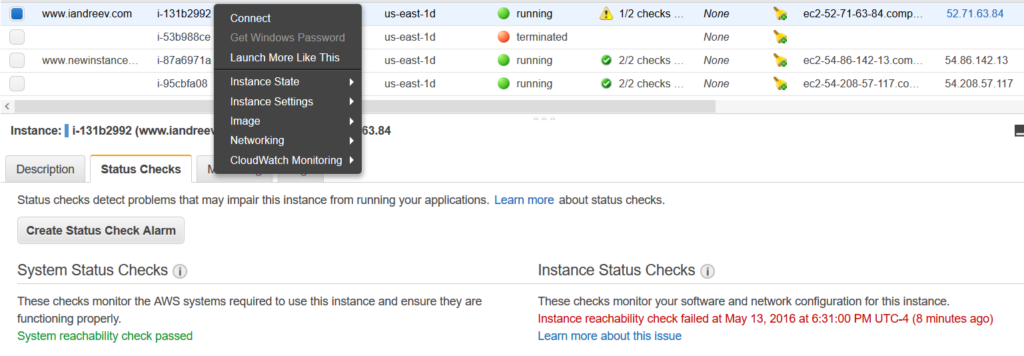 Linux: Corrupt AWS Linux AMI – Blog of Kliment Andreev – A place so I ...