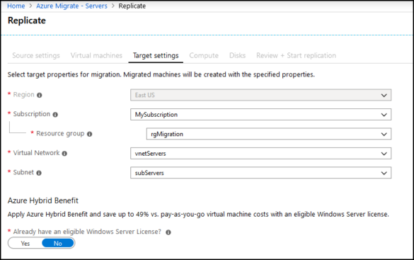 Azure: Migrate VMware VMs and physical servers using Azure Migrate ...