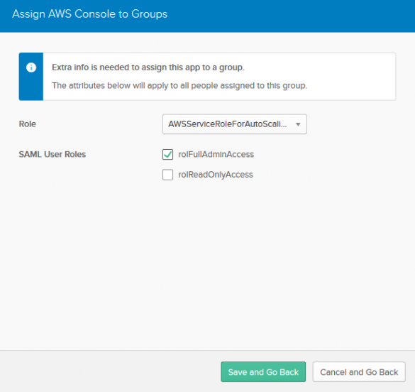 Aws Okta Single Sign On In Aws Console Using Okta And On Prem Active Directory Ad Blog Of